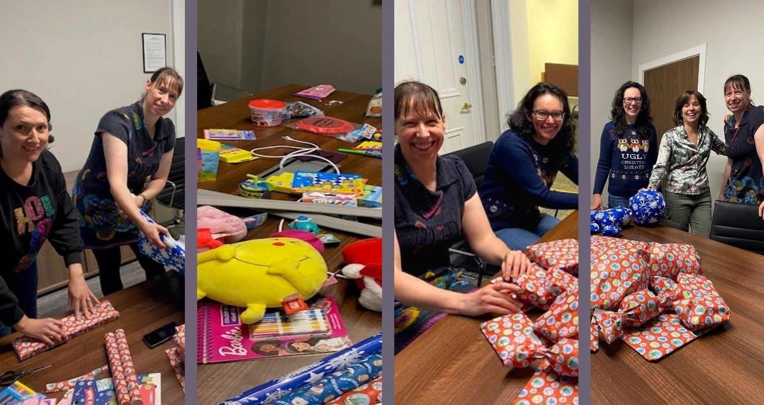 It’s a wrap: supporting our charity partner at Christmas | Jones Myers